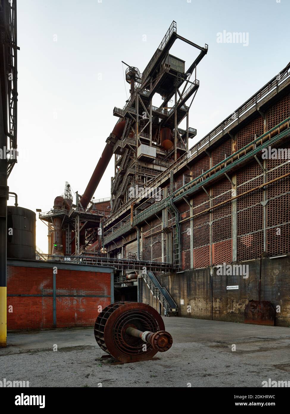 Landscape park, steelworks, blast furnace, monument, place of interest ...