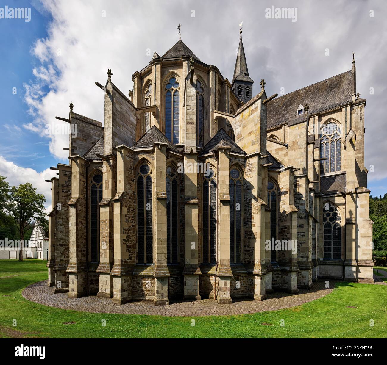 Cathedral, monastery church, church, Gothic, Gothic architectural style ...