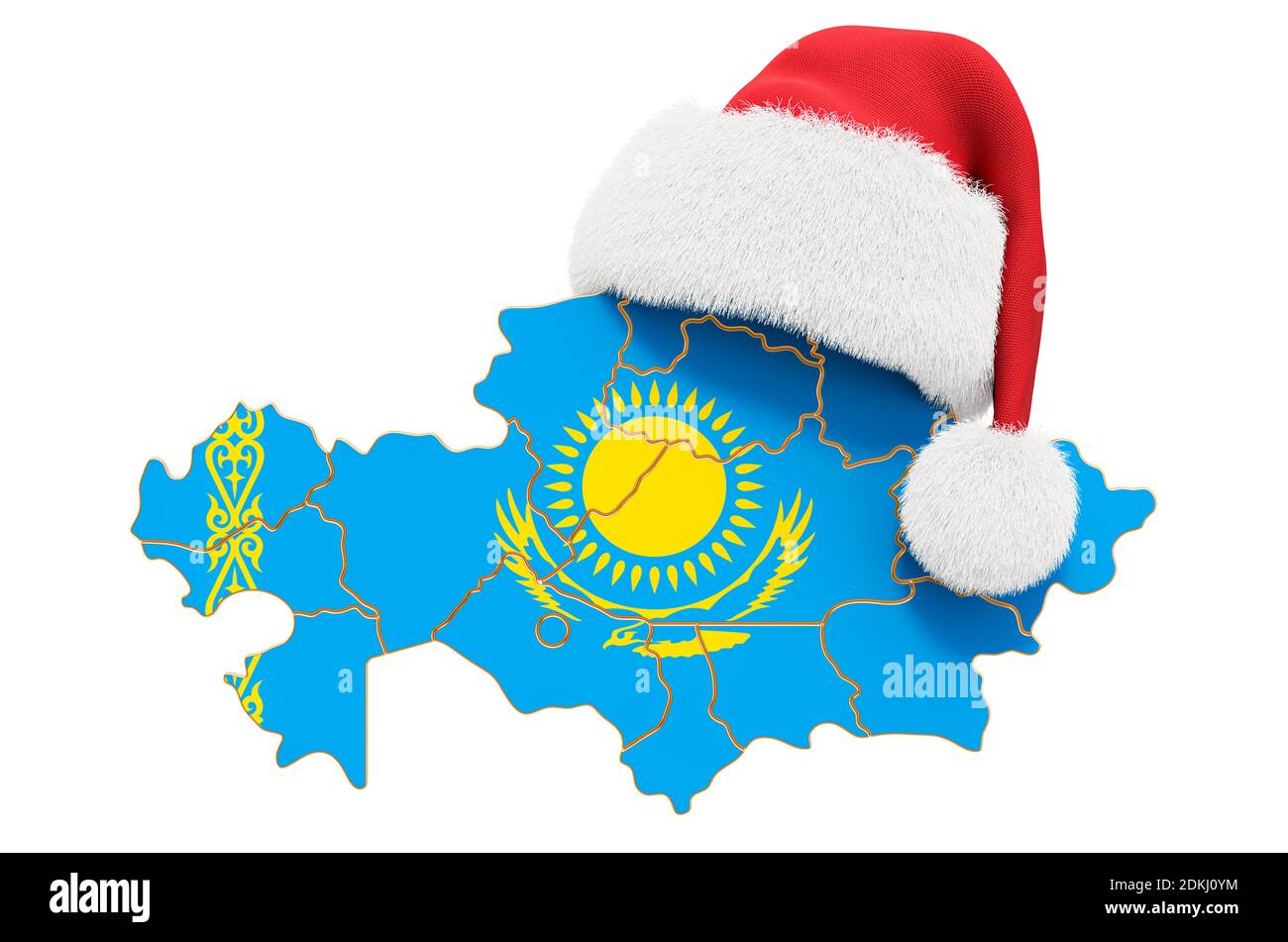 Kazakh map hi-res stock photography and images - Alamy