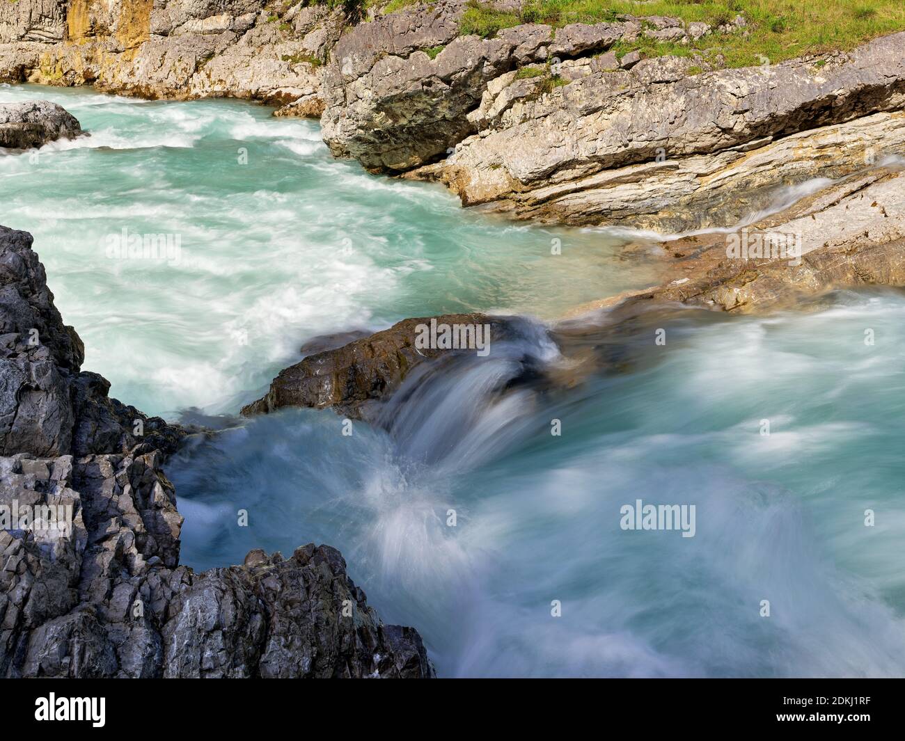 Stream, river, diligent waters, current, alpine river, alpine river ...