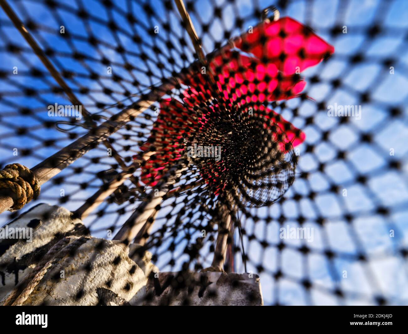 Fishing village, harbor, fishing, nets, fish traps Stock Photo - Alamy