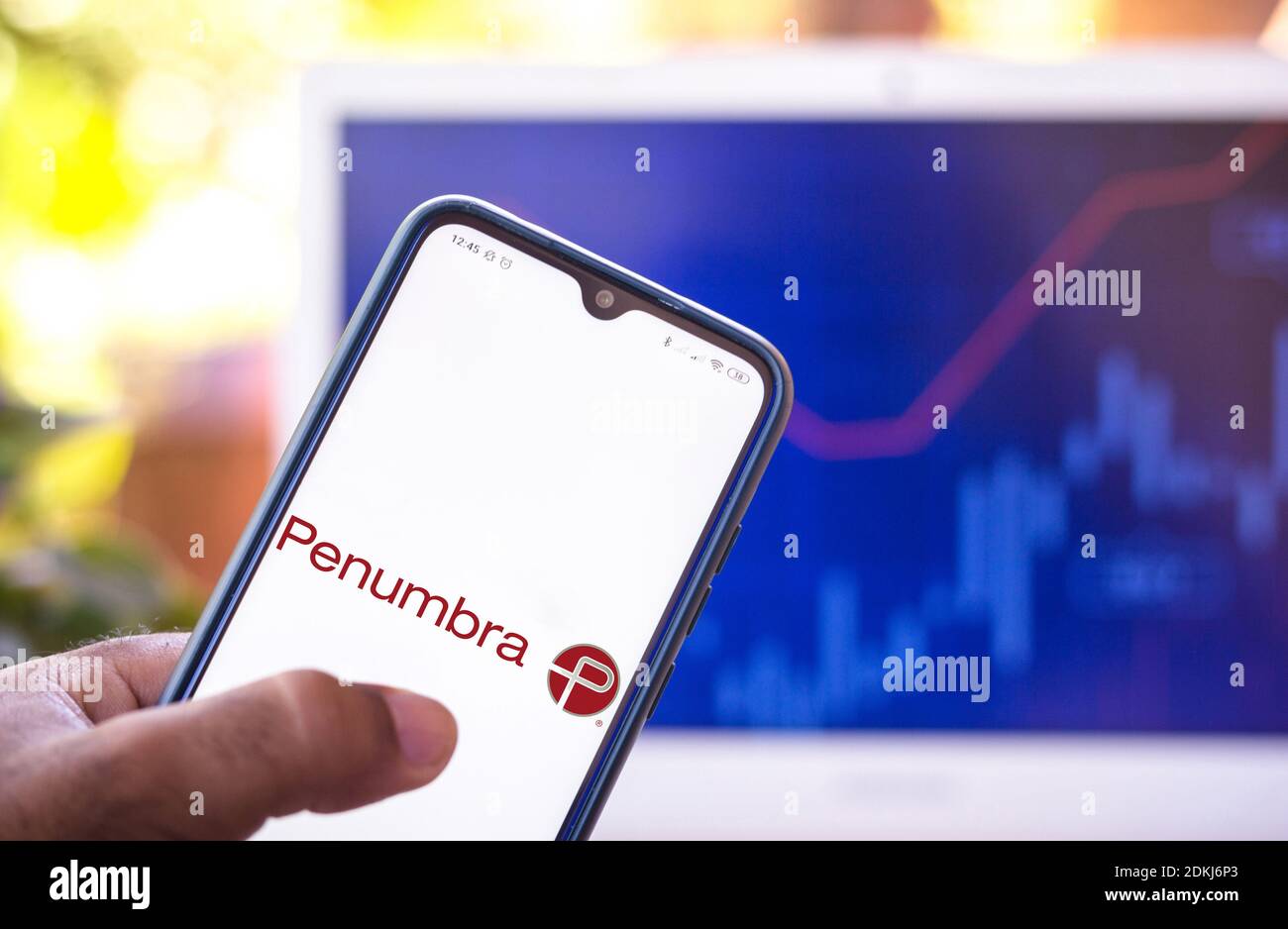 Brazil. 9th Dec, 2020. In this photo illustration the Penumbra logo ...