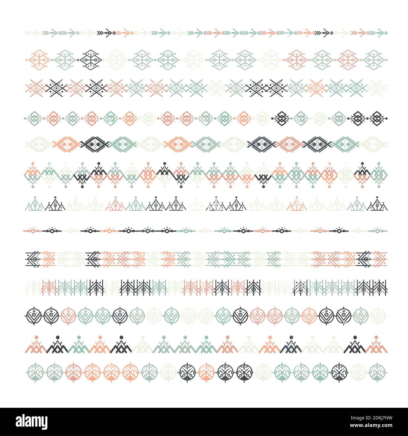 Aztec Border Tattoo Designs