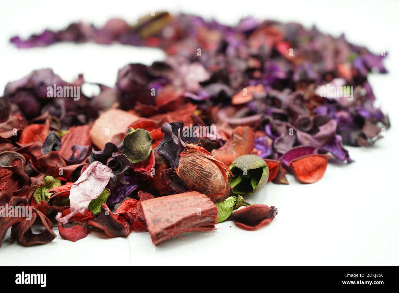 A Close Picture Of Dry And Colored Fruits Stock Photo - Alamy