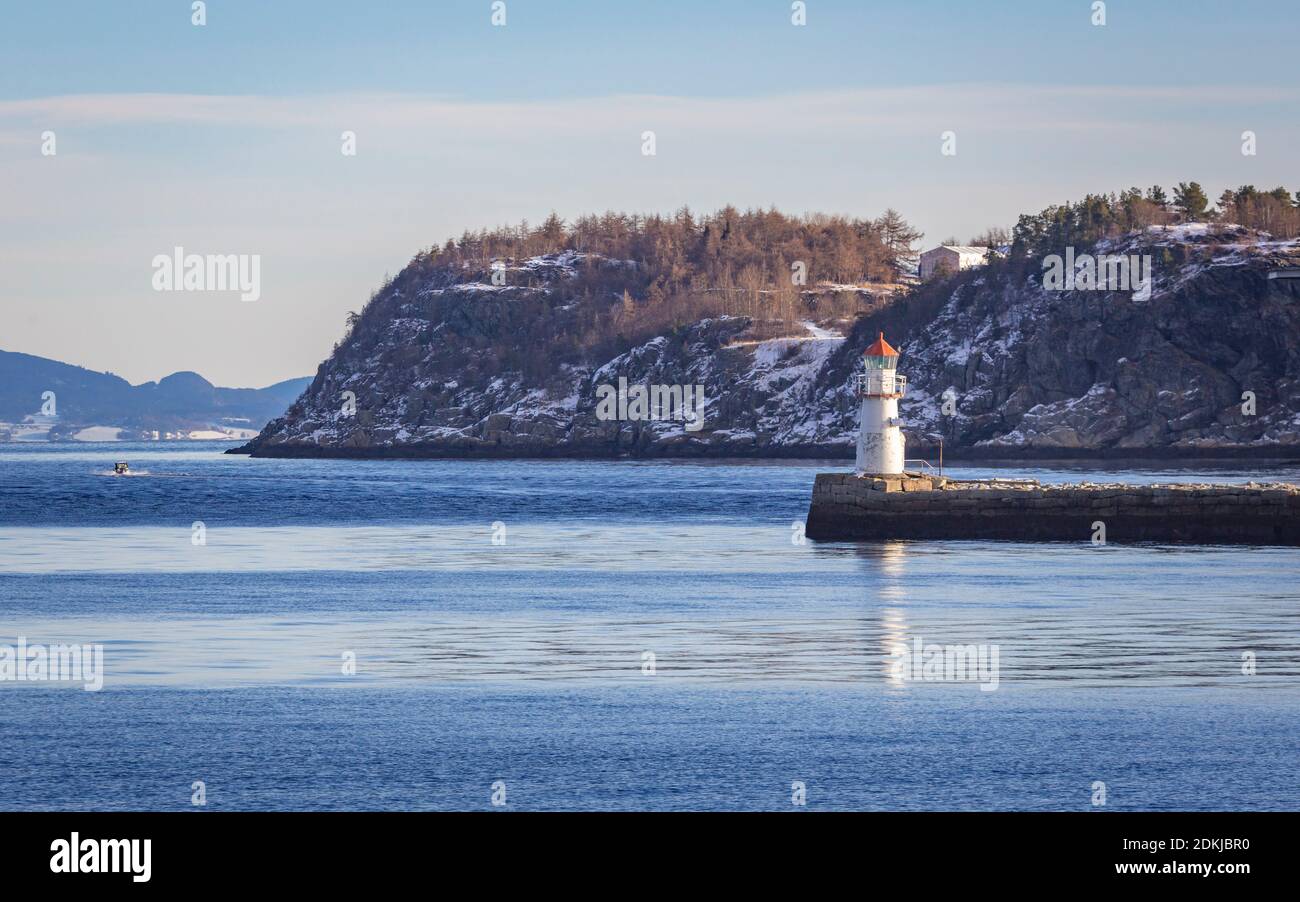 Lade molja lighthouse hi-res stock photography and images - Alamy