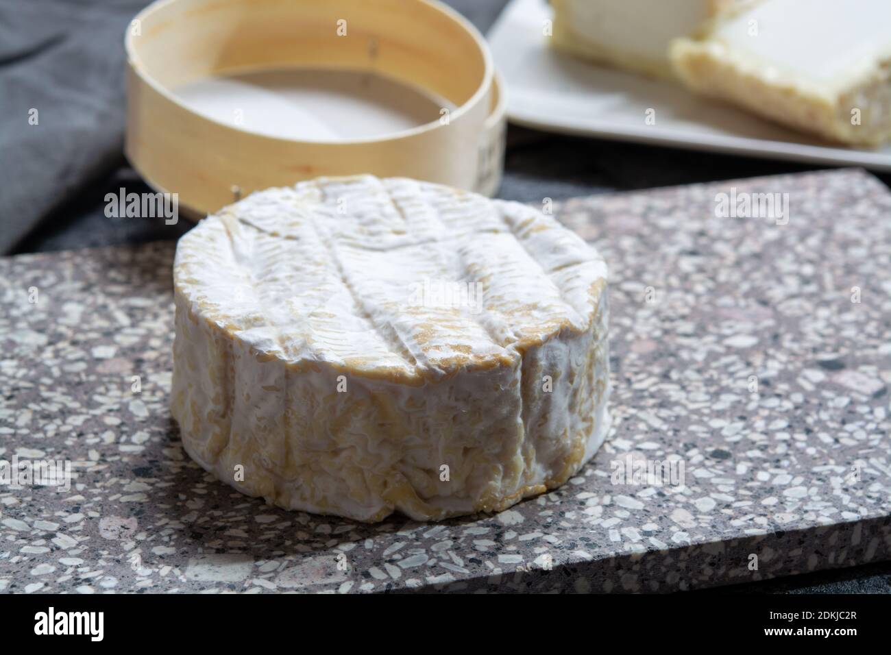 Cheese collection, French soft Camembert of Normandy cheese made from ...