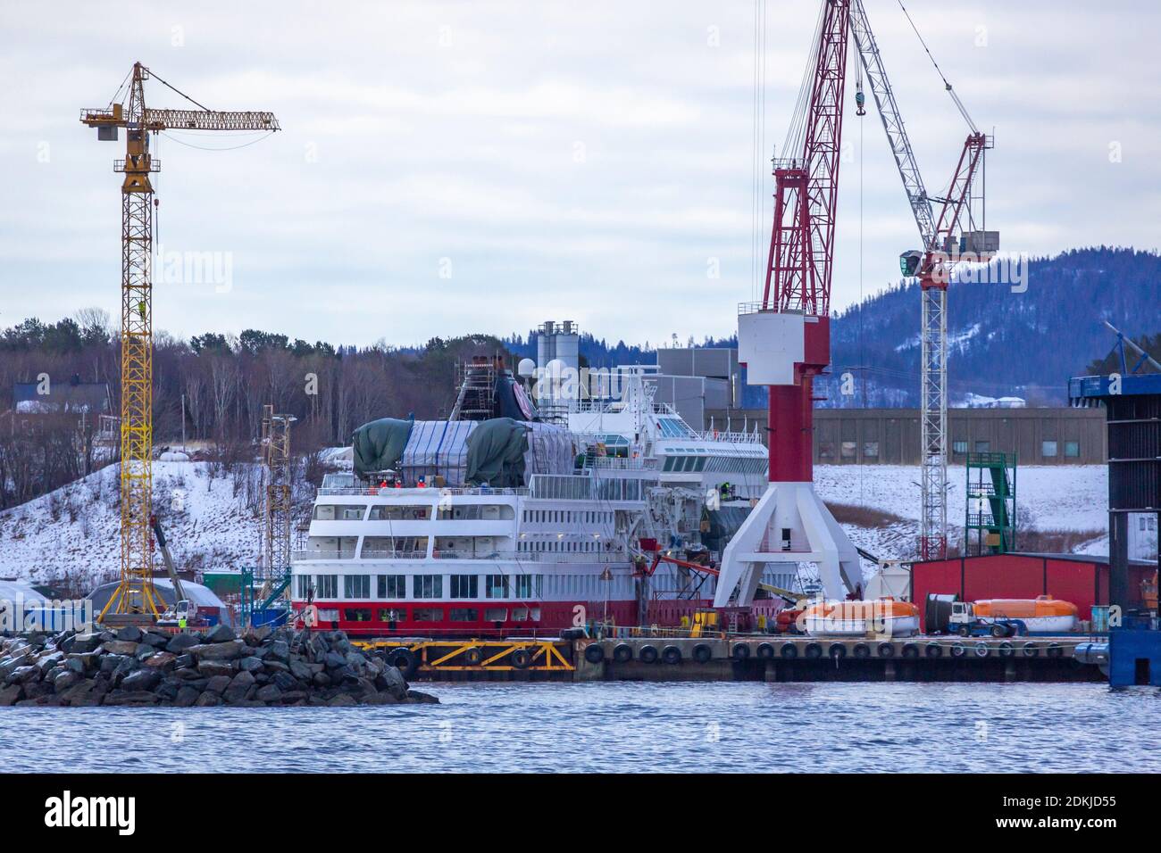 Fosen Yard, Trondheimsfjord, Norway Stock Photo - Alamy