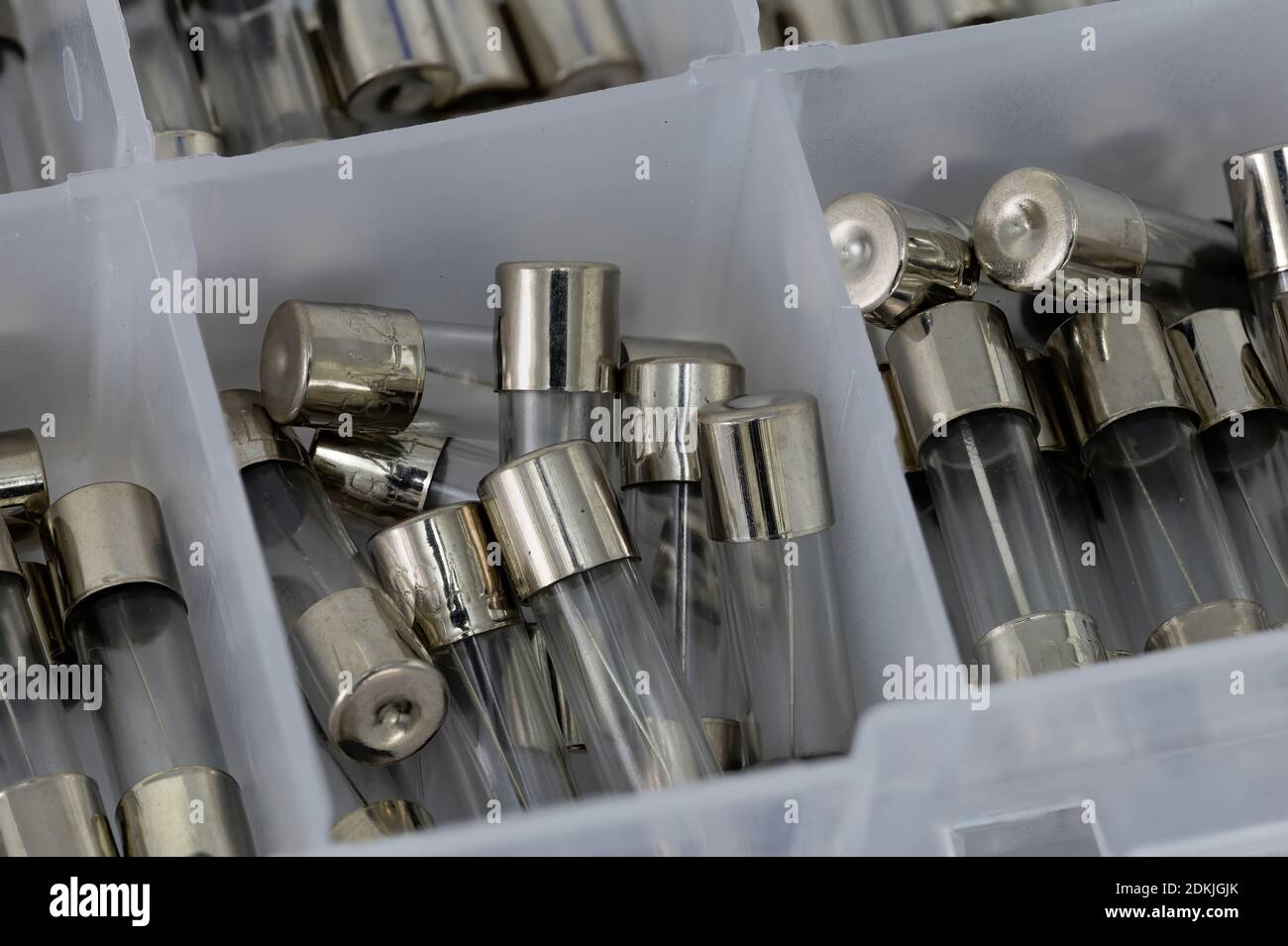 Small electronic fuse (safety device) blown Stock Photo - Alamy