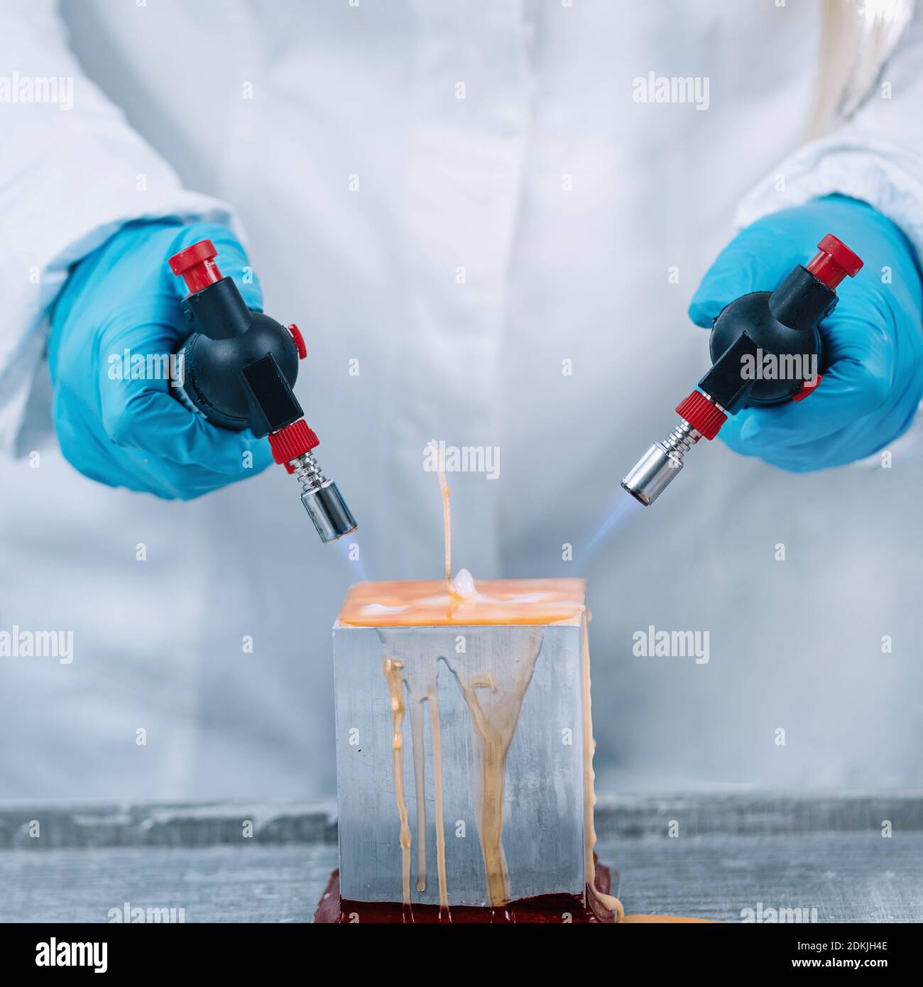Melting wax body hi-res stock photography and images - Alamy