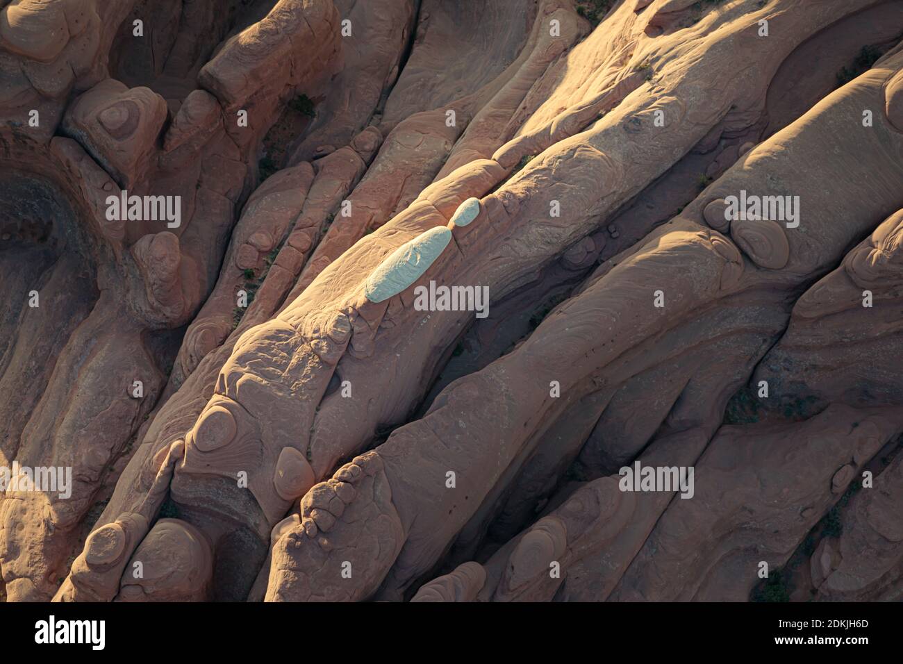 Rock structures of the arches in the Arches National Park, Moab ...