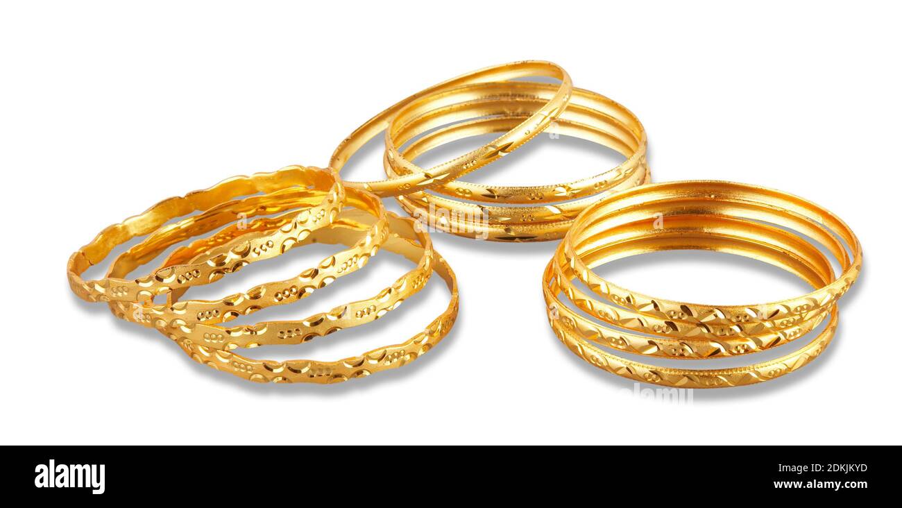 Golden bangles hi-res stock photography and images - Alamy
