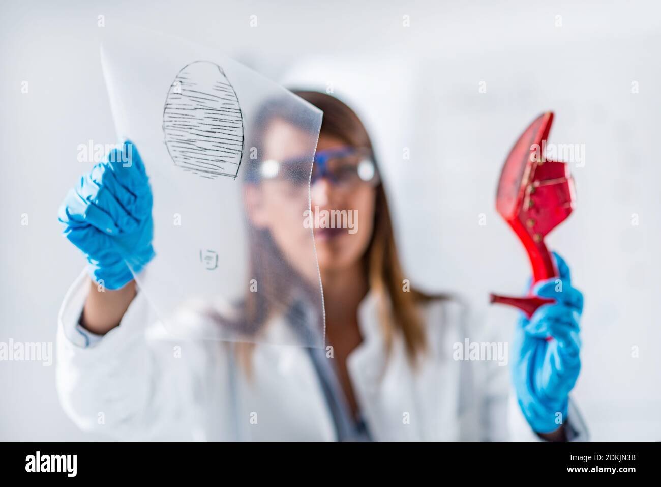 Trace Evidence Shoe High Resolution Stock Photography and Images - Alamy