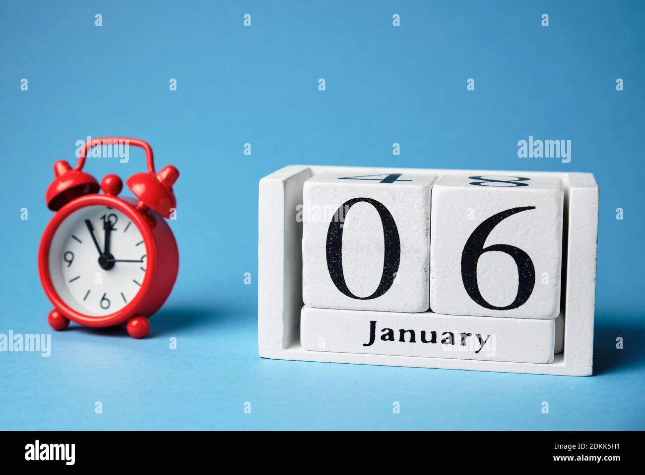 January 6th day month calendar hi-res stock photography and images - Alamy