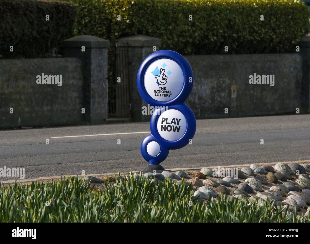 The national lottery sign hi-res stock photography and images - Alamy