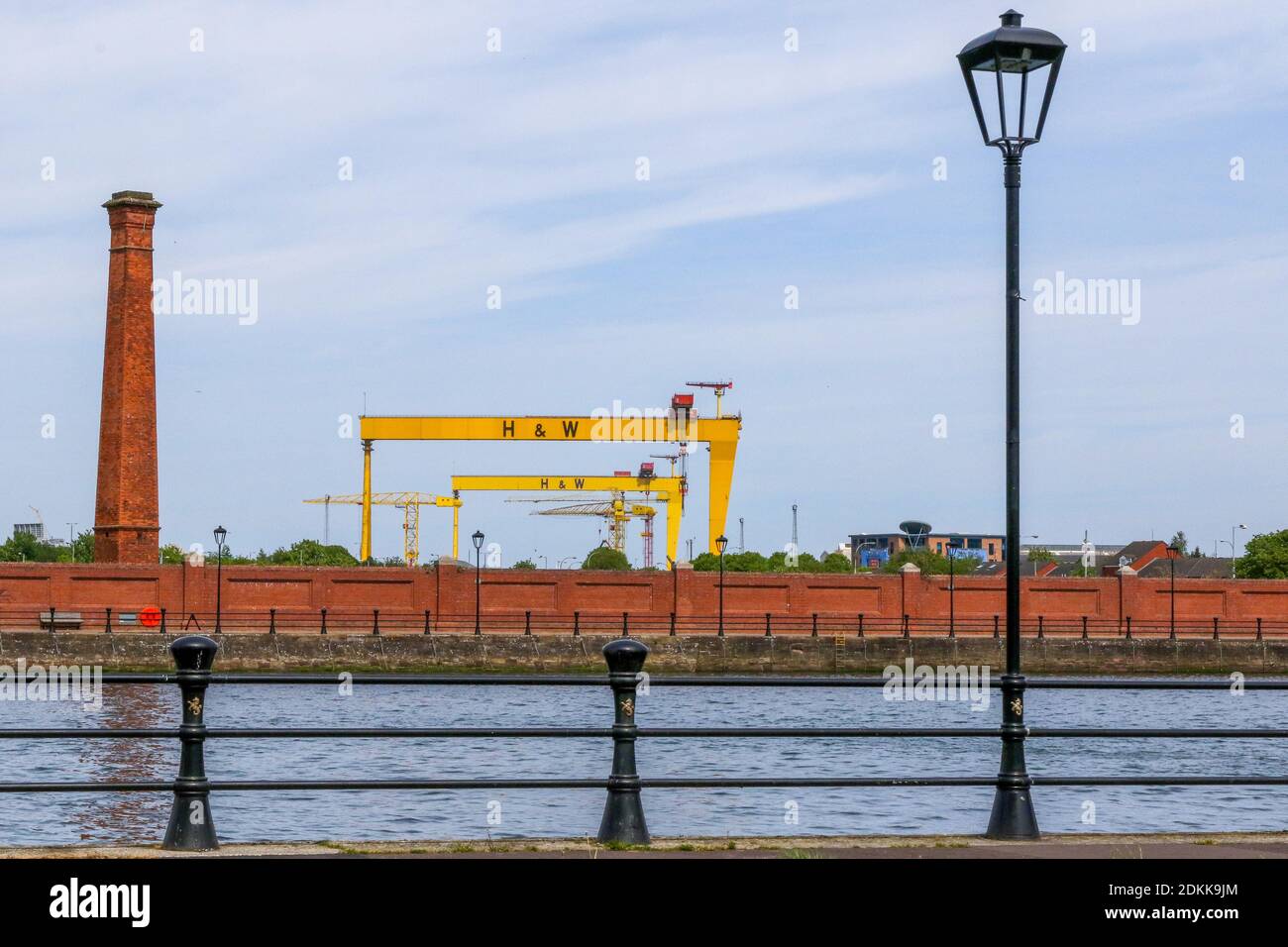 Belfast shipyard cranes hi-res stock photography and images - Alamy