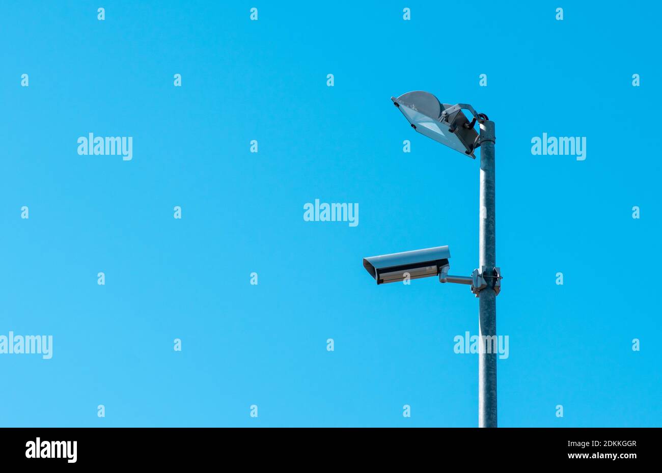 Surveillance camera on light pole hi-res stock photography and images ...