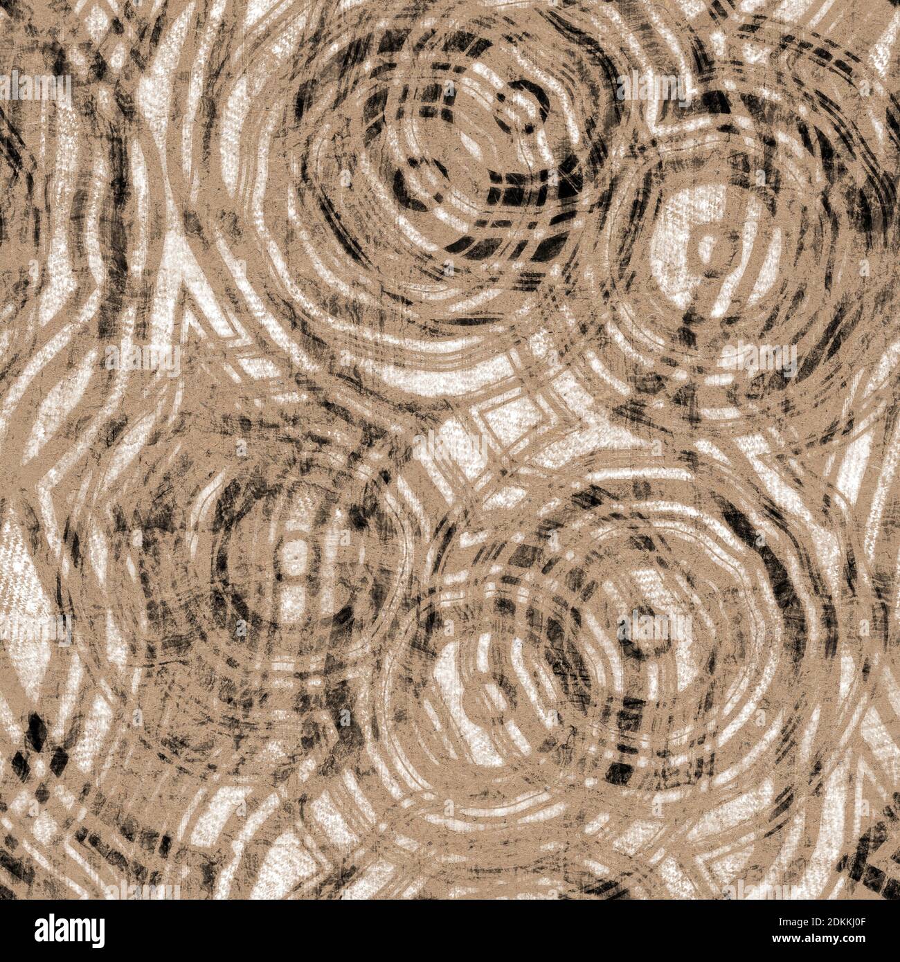 Seamless pattern on cardboard texture for print Stock Photo - Alamy