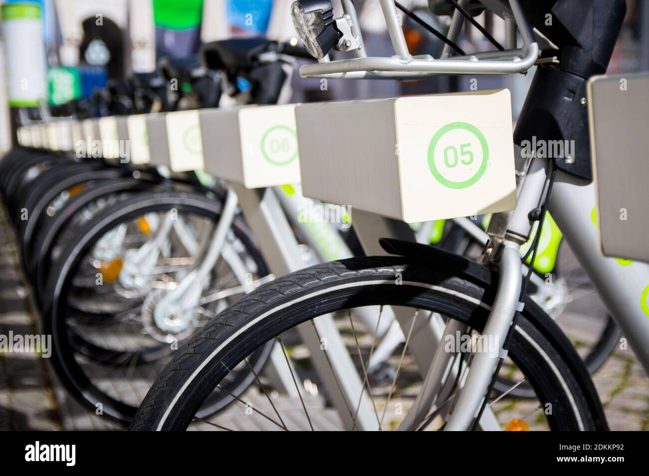 Number on bike hi-res stock photography and images - Alamy