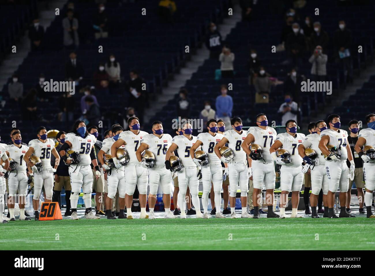 Tokyo Dome, Tokyo, Japan. 15th Dec, 2020. Obic Seagulls team group, DECEMBER 15, 2020 - American ...