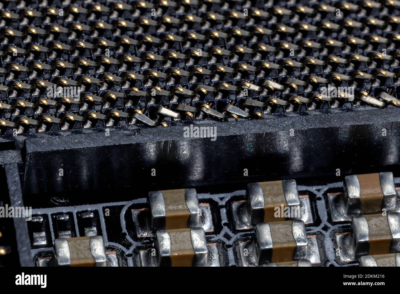 bent CPU socket pins accidentally Stock Photo - Alamy