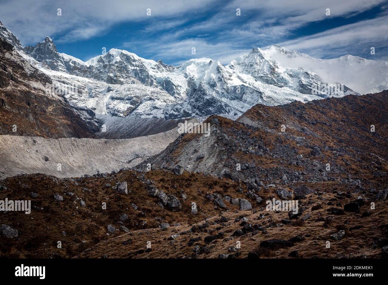 Kanchenjunga trail hi-res stock photography and images - Alamy