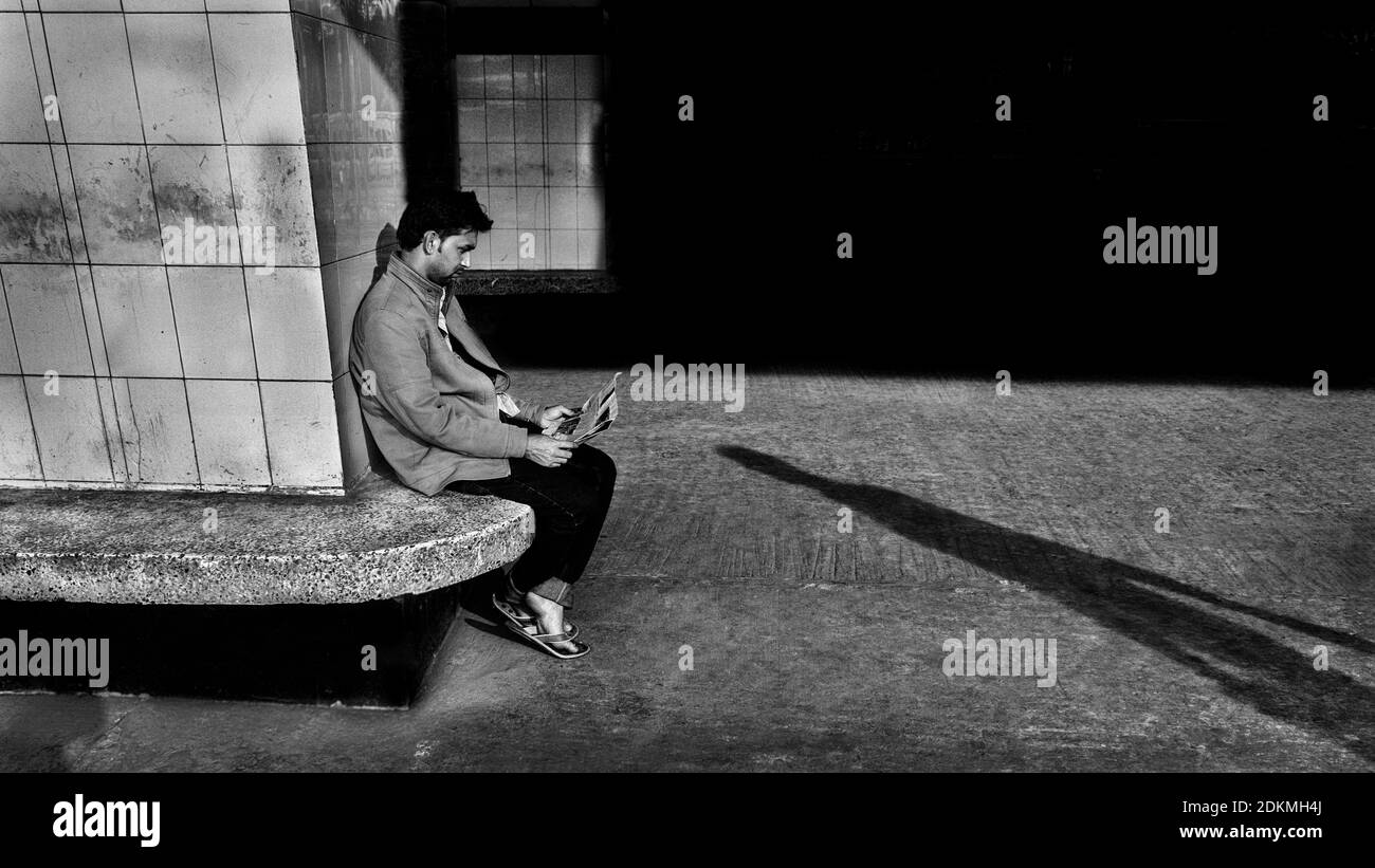 Real newspaper Black and White Stock Photos & Images - Alamy