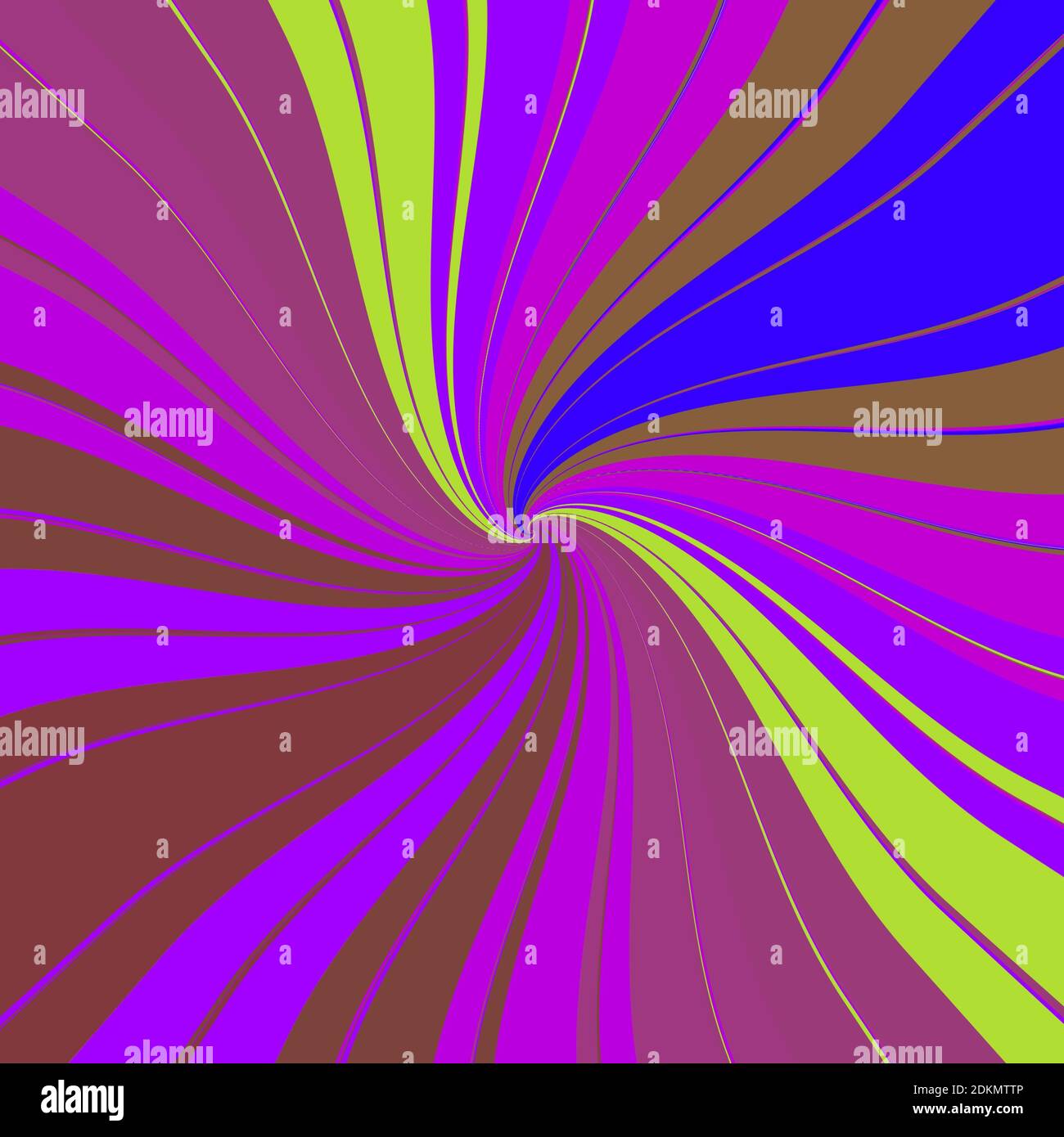 An abstract colorful spiral shaped background image. Computer generated ...