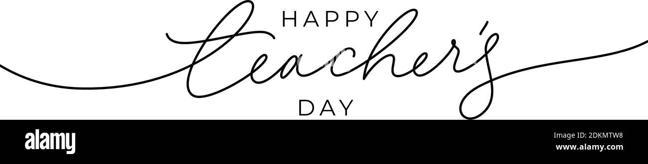 Thank you teacher card Stock Vector Images - Alamy