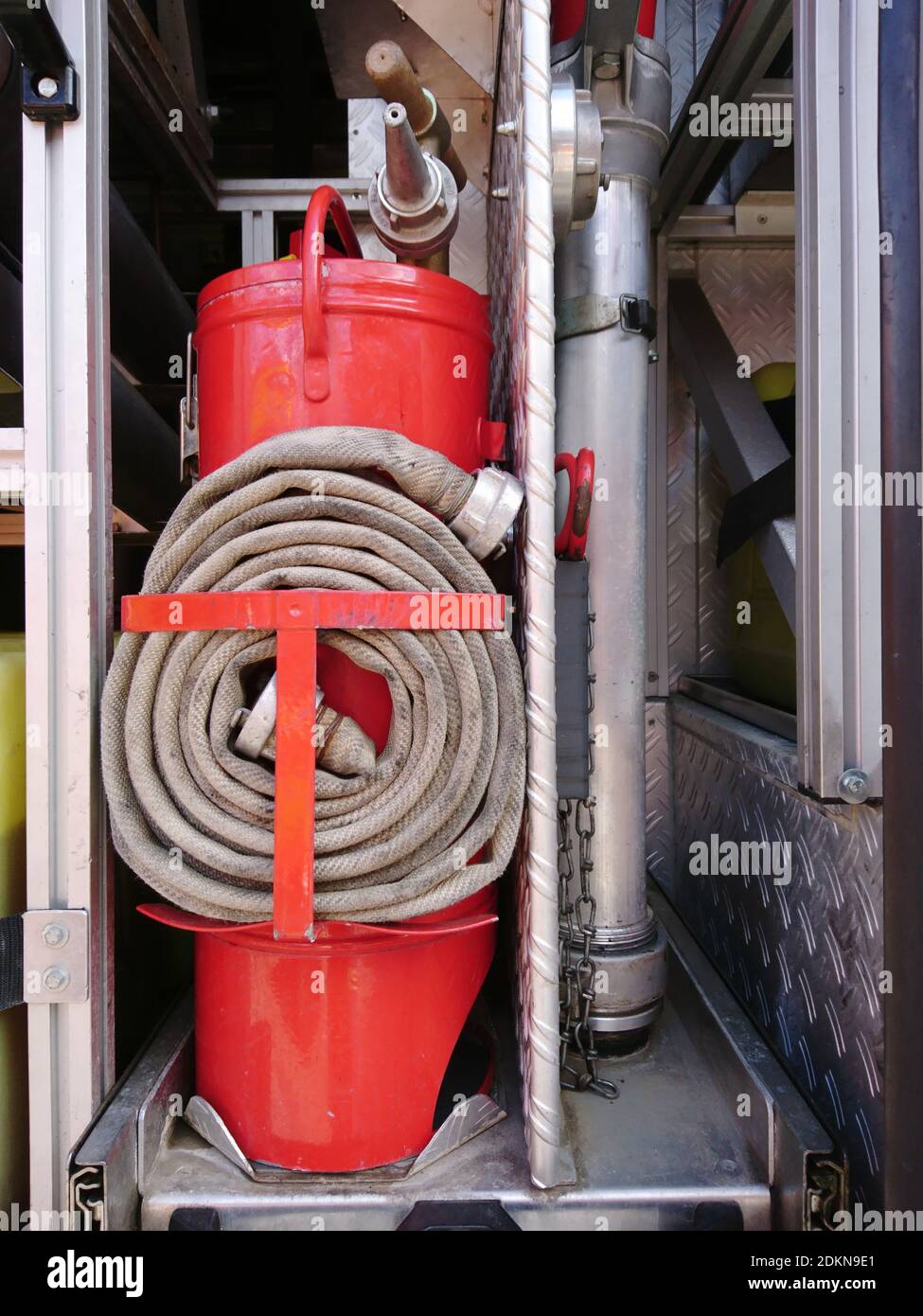 Firefighter hose pipe hi-res stock photography and images - Alamy