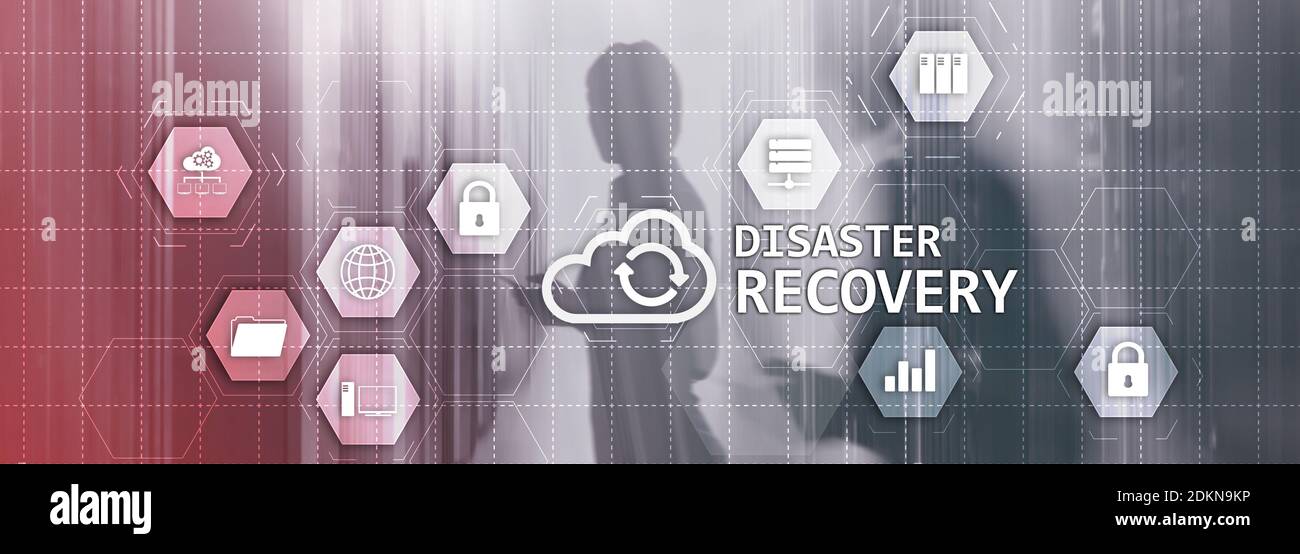 Disaster Recovery Plan for your corporation. Cyber Security concept ...