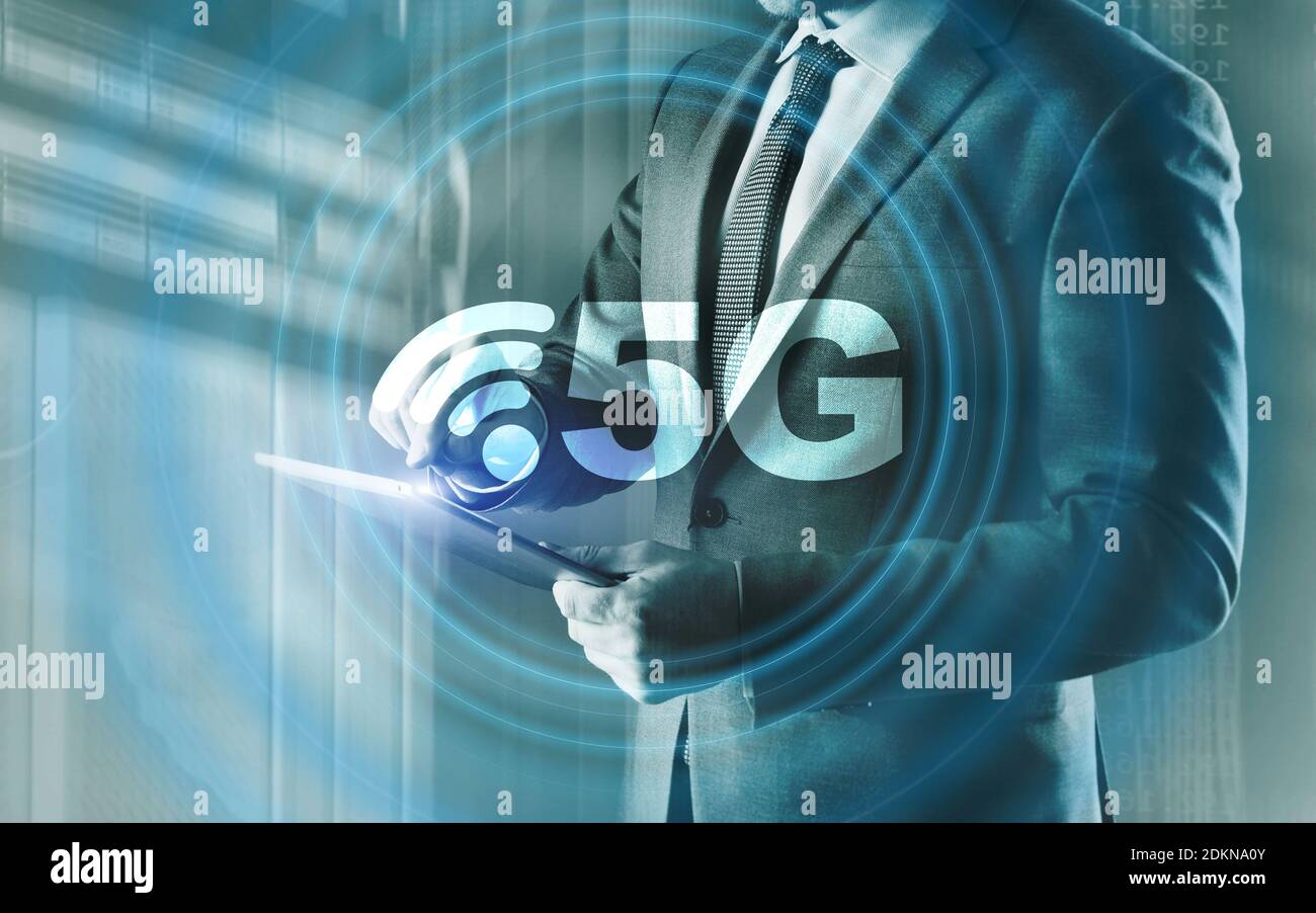 5G network wireless systems. Abstract global with wireless ...