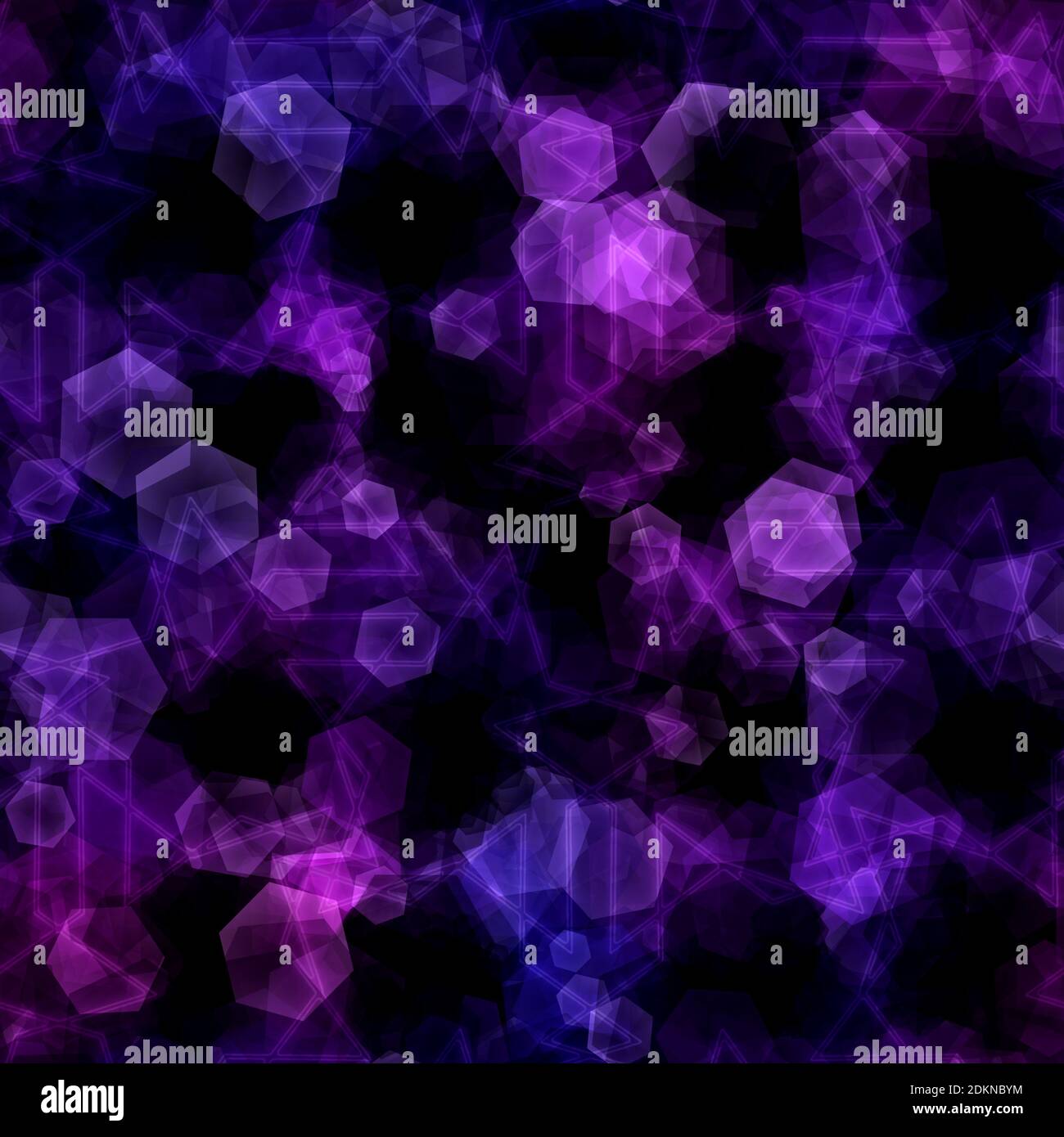 Seamless geo splattered hexagon shape pattern print Stock Photo - Alamy