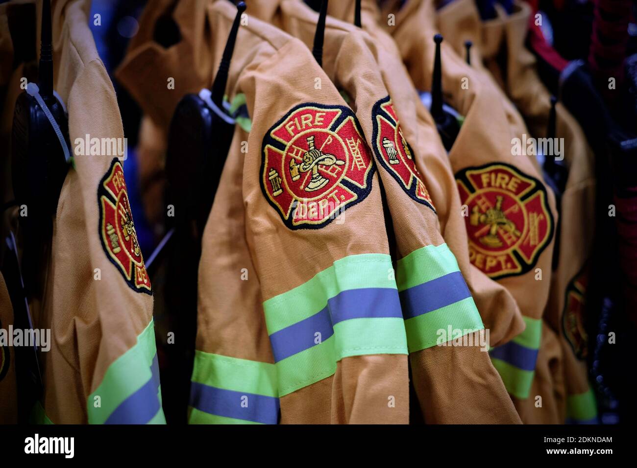 Uniforms hanging hi-res stock photography and images - Alamy