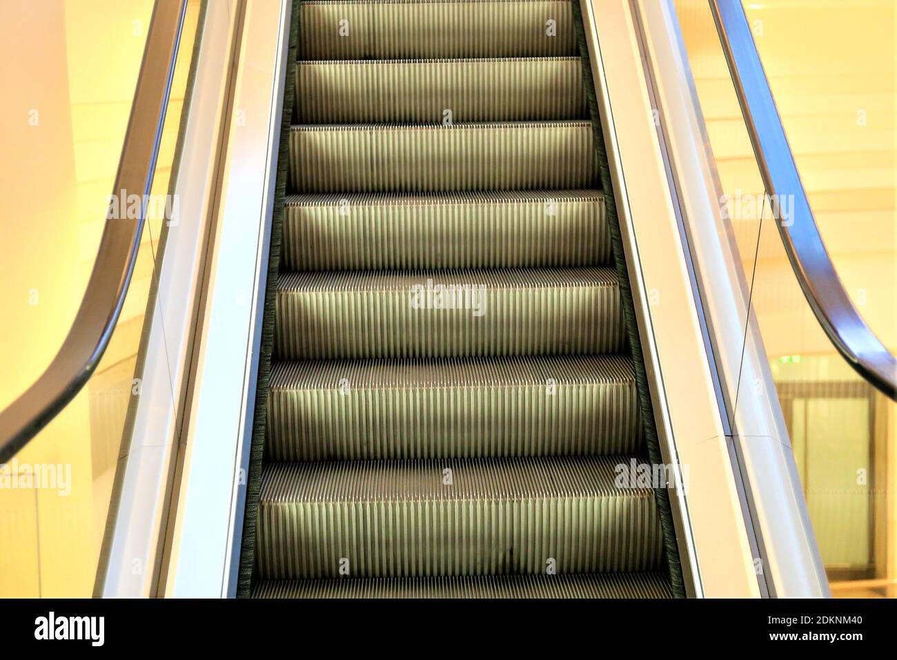 An Image of a escalator Stock Photo - Alamy