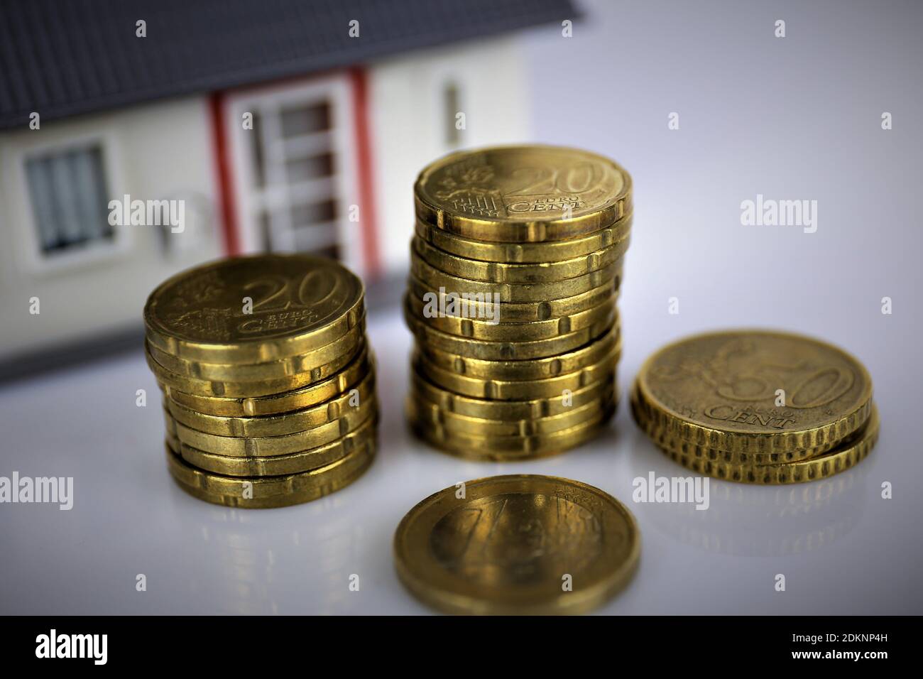 An Image of a money, car, house Stock Photo - Alamy