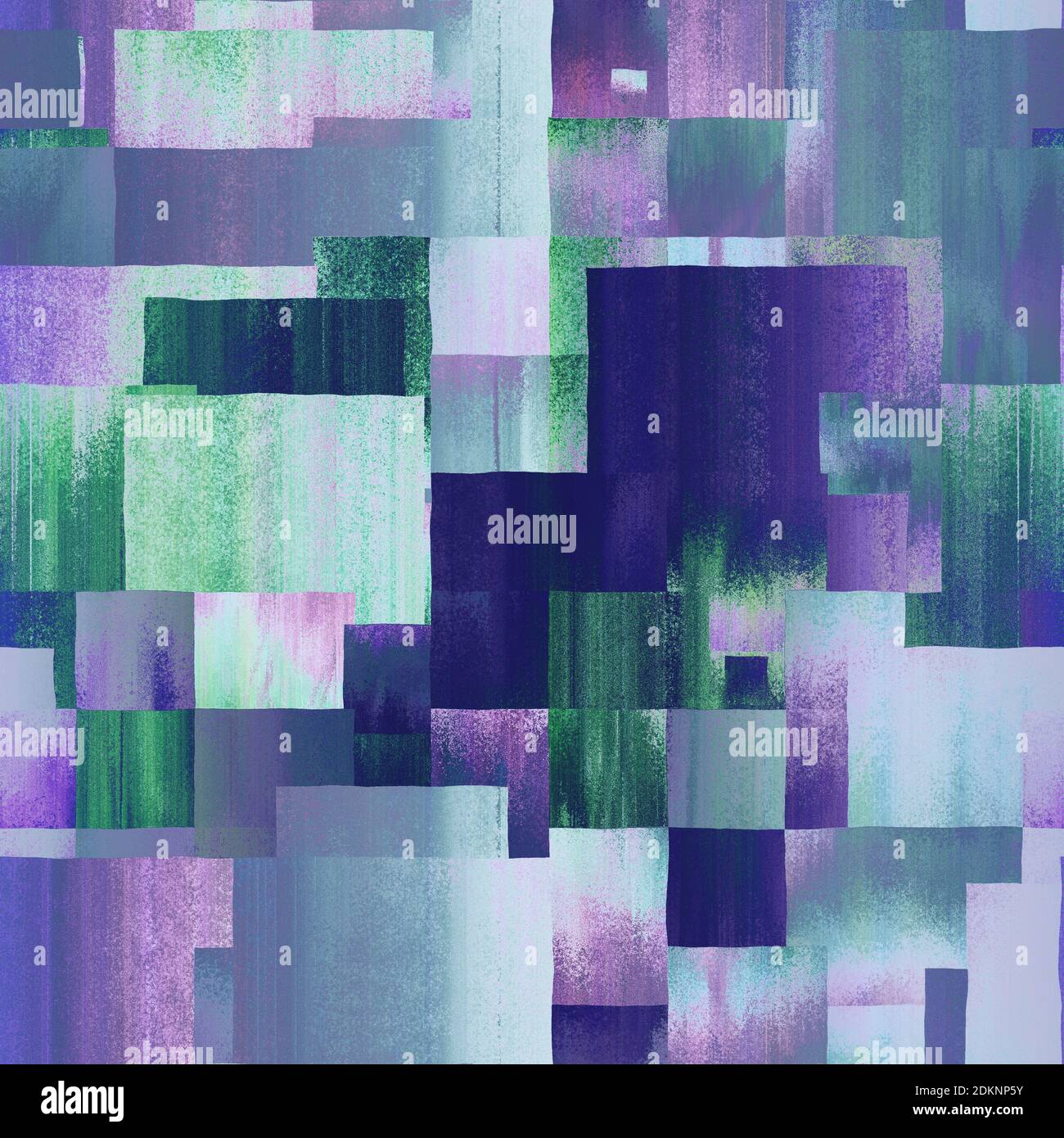 Seamless rectangle geo tile mosaic pattern swatch Stock Photo - Alamy