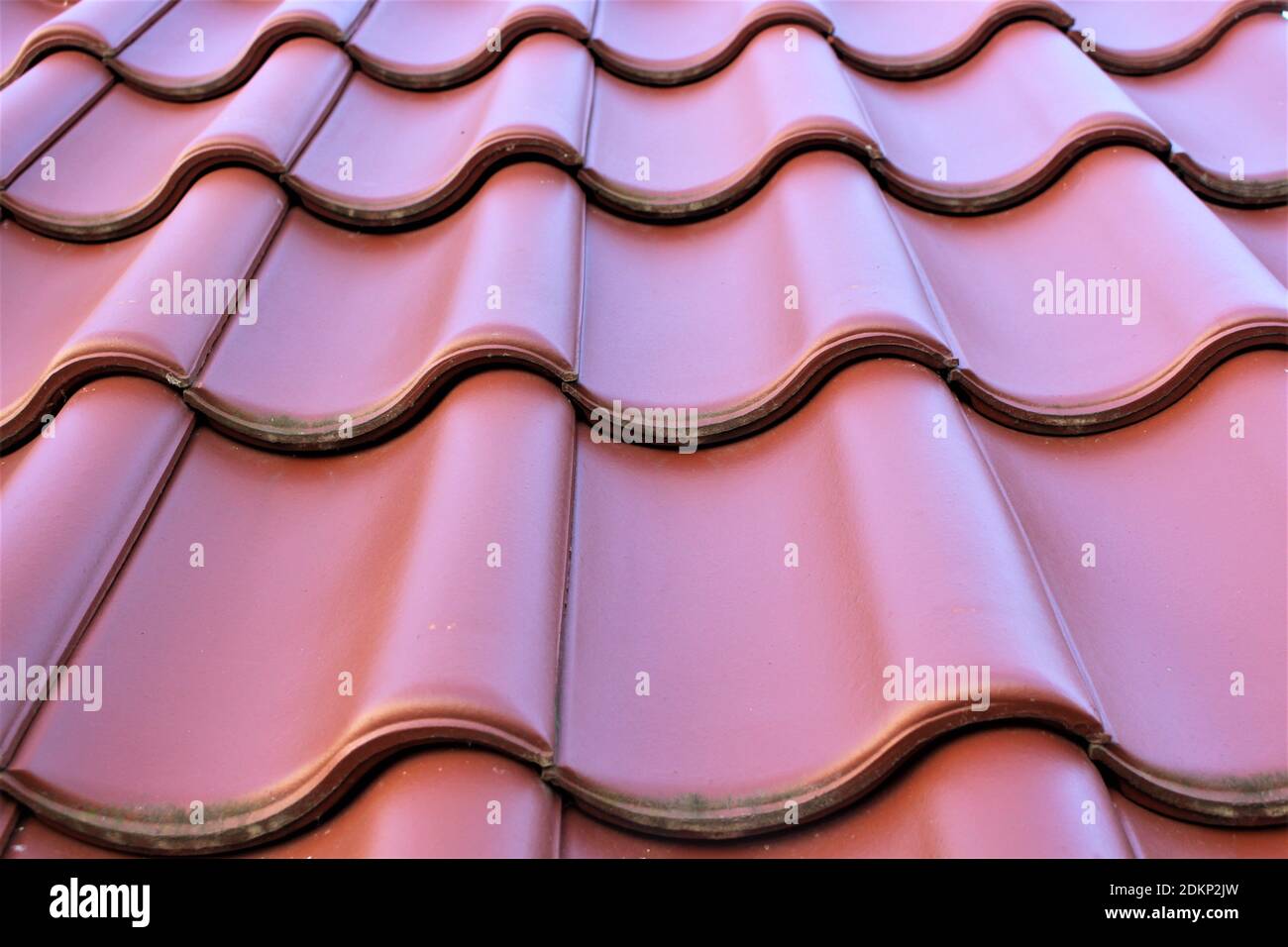 An Image of a Roof tile Stock Photo - Alamy