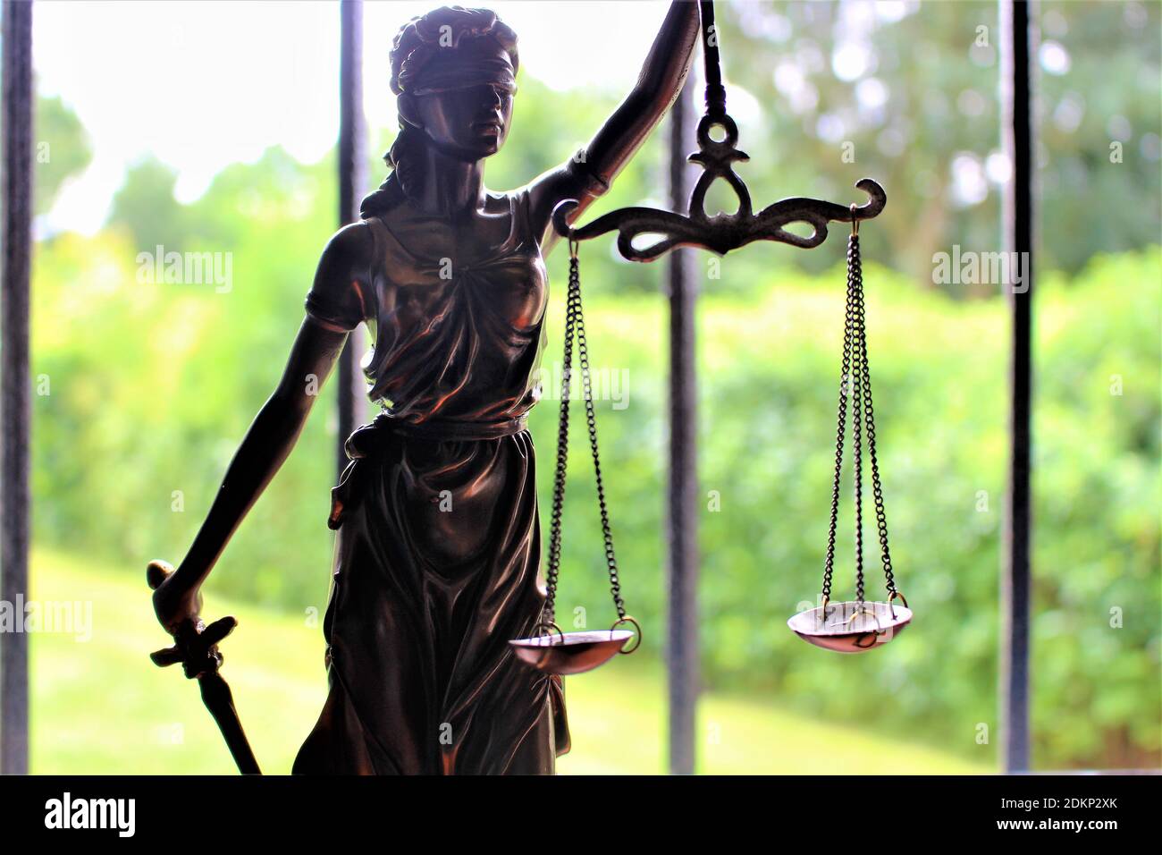 An image of justice - justitia Stock Photo - Alamy