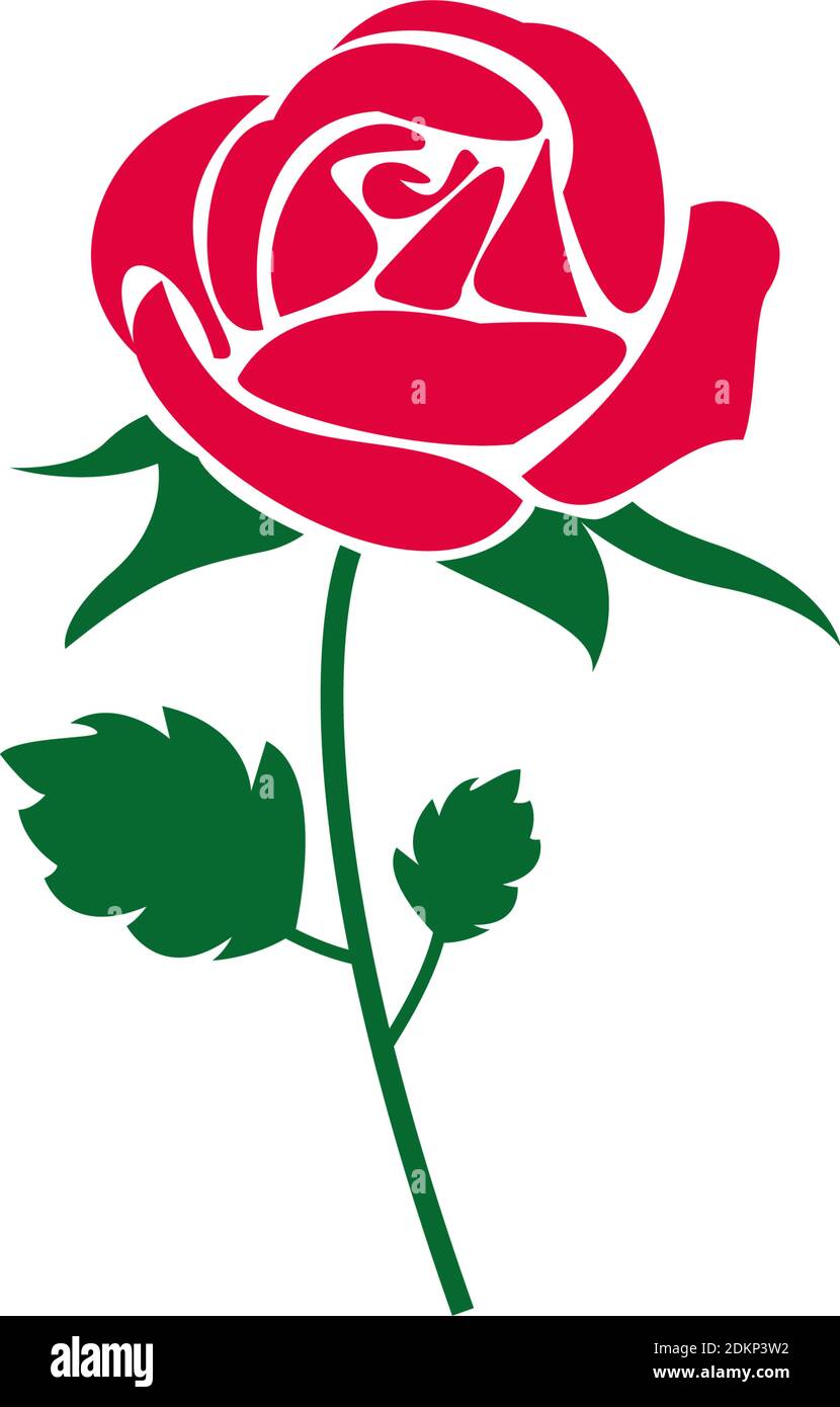 Rose icon design template vector isolated illustration Stock Vector ...