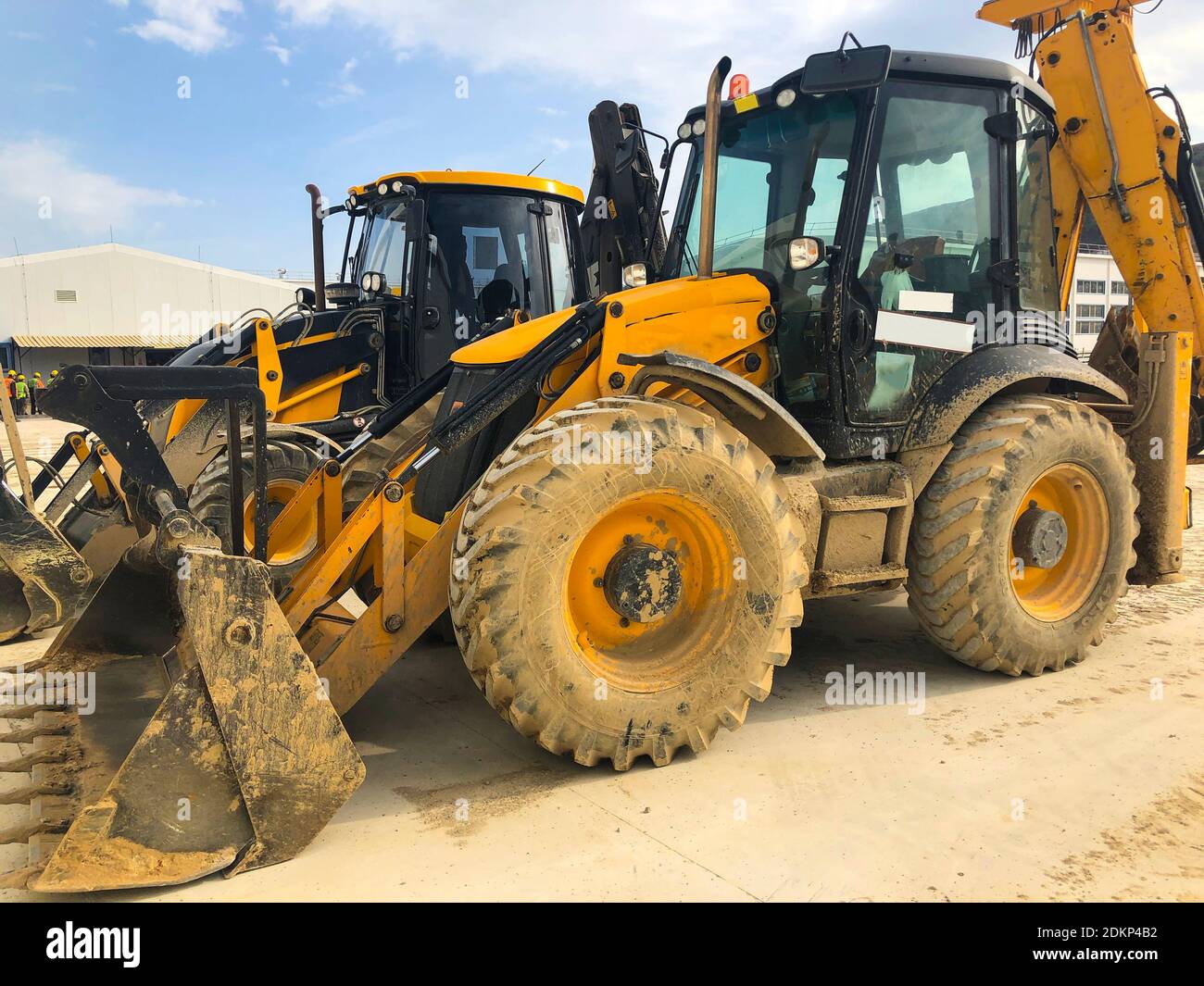 Wheeled dozer hi-res stock photography and images - Alamy