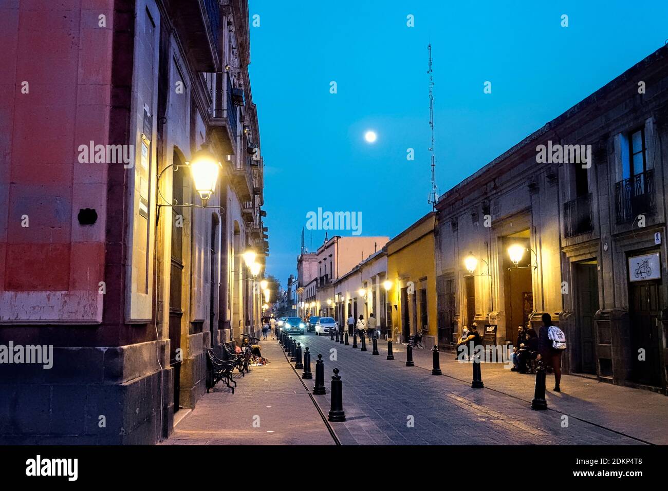 Streets historic center of santiago hi-res stock photography and images ...
