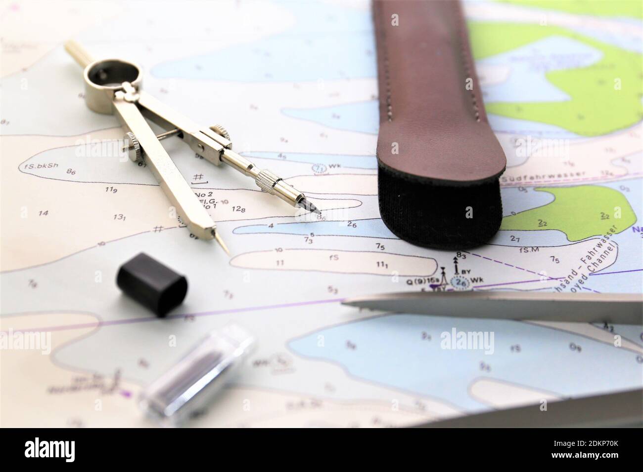 pen and map Stock Photo - Alamy