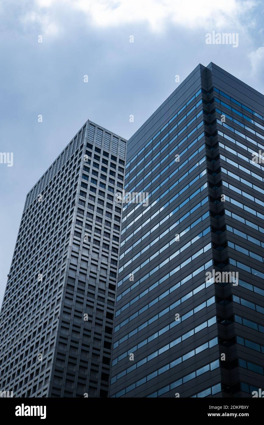 Modern modern high rise building city appearance hi-res stock ...