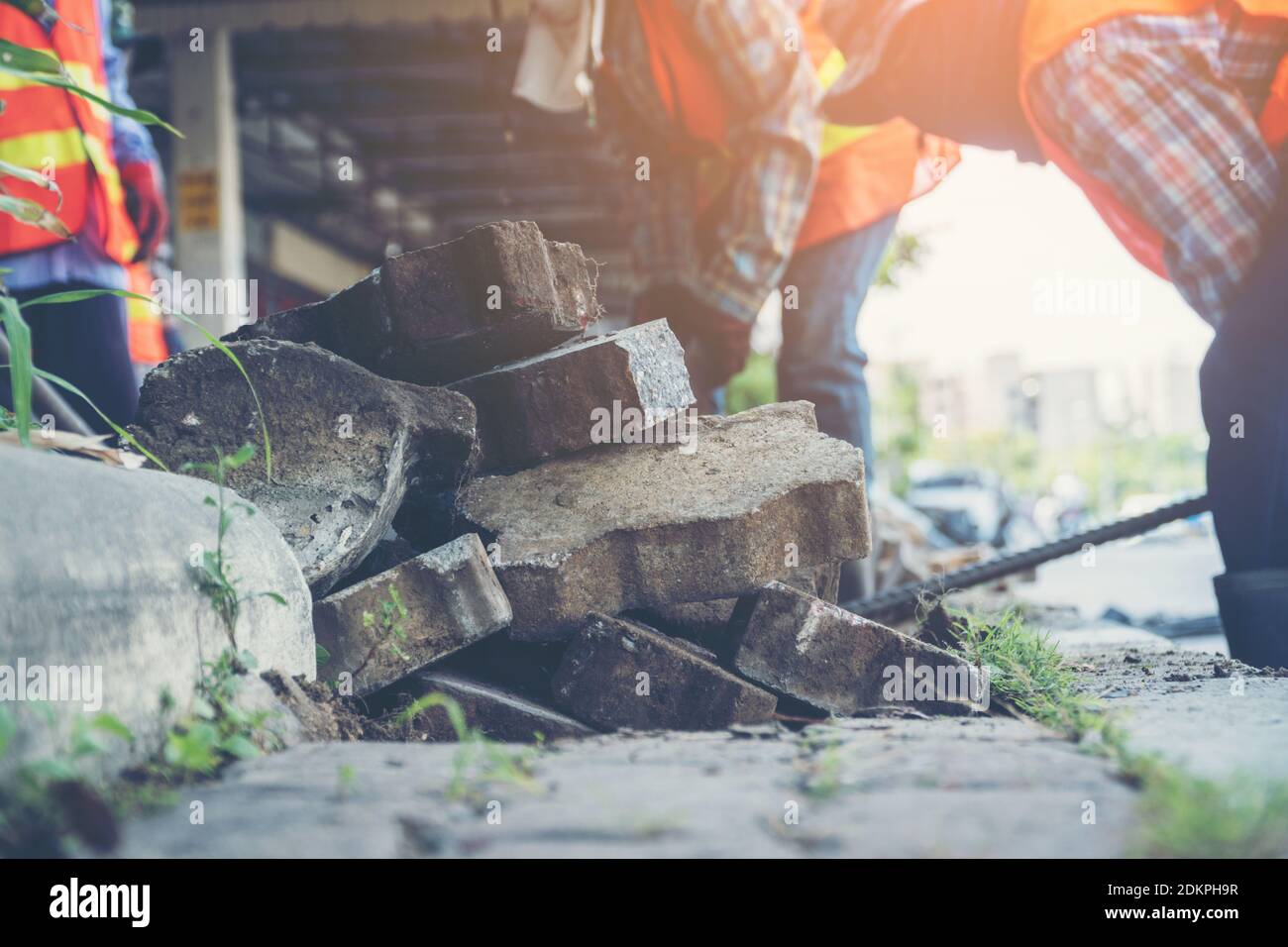 Holding standing working teamwork effort hi-res stock photography and ...