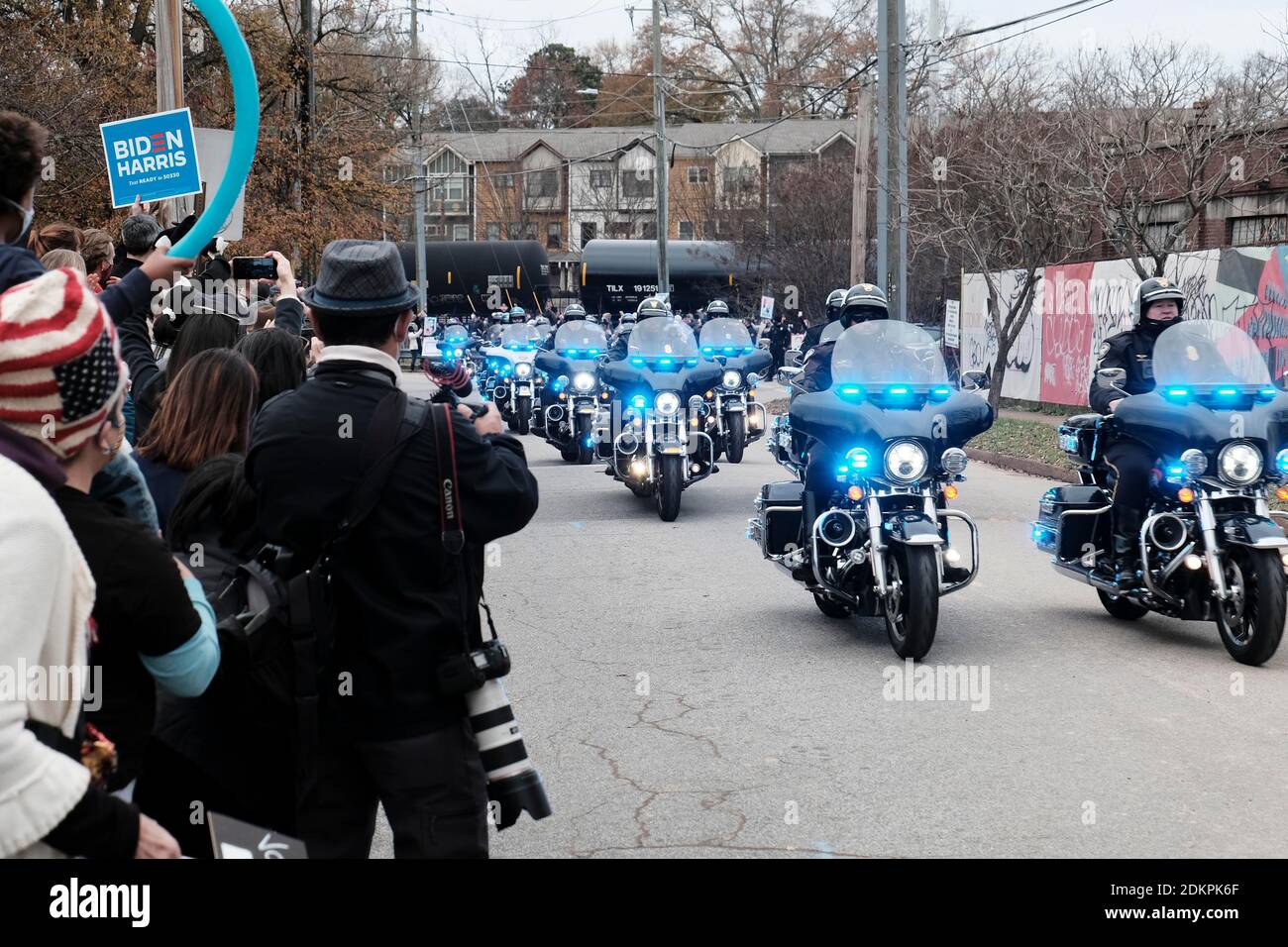 Usa motorcade police hi-res stock photography and images - Alamy
