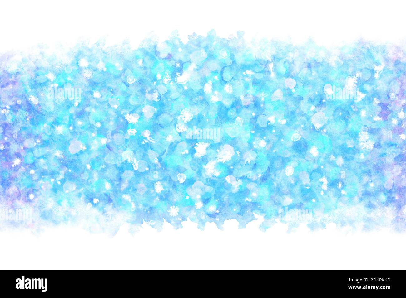 pastel color blue ice abstract on natural grunge watercolor hand paint ...