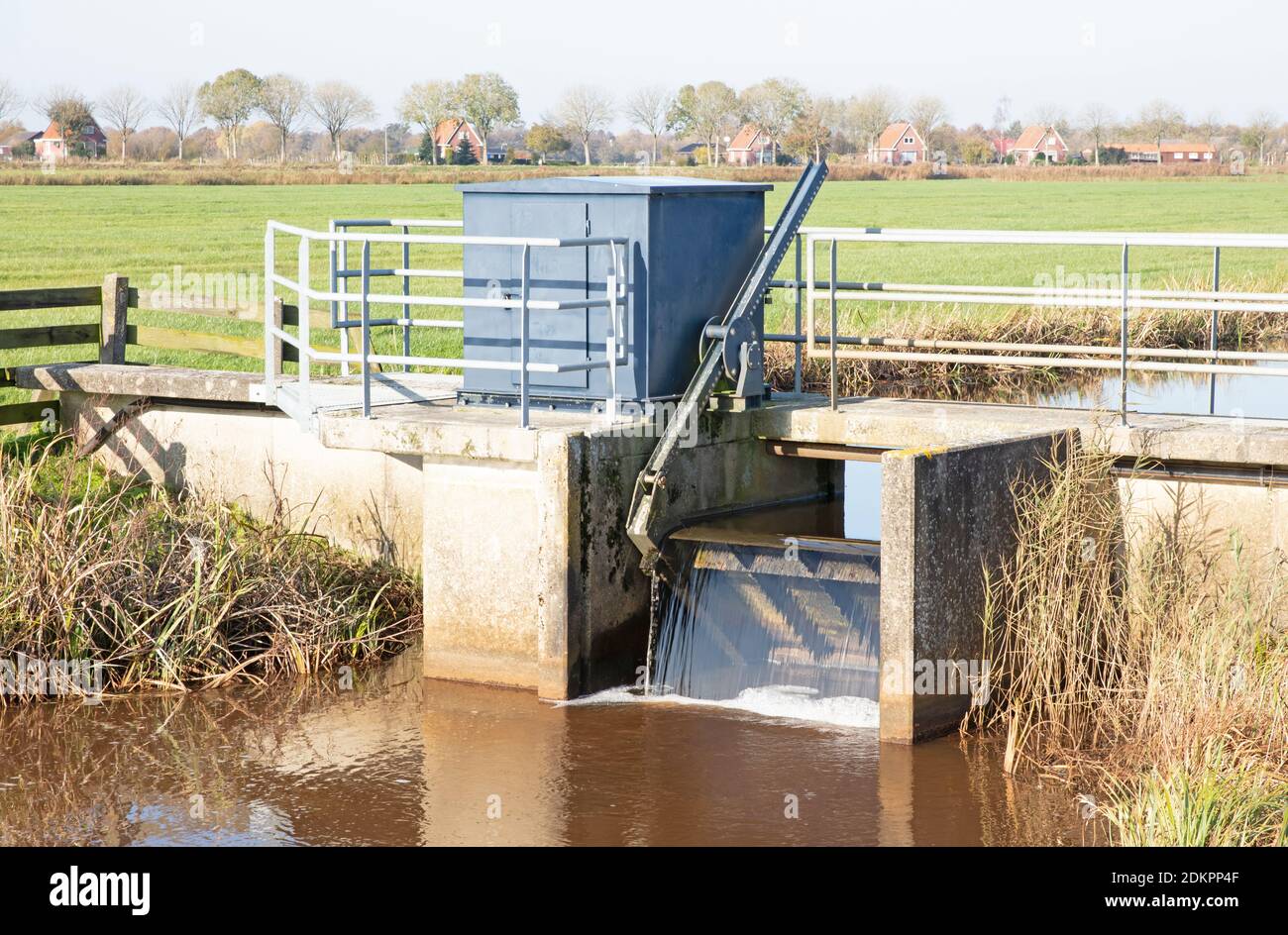Waterworks in north netherlands hi-res stock photography and images - Alamy