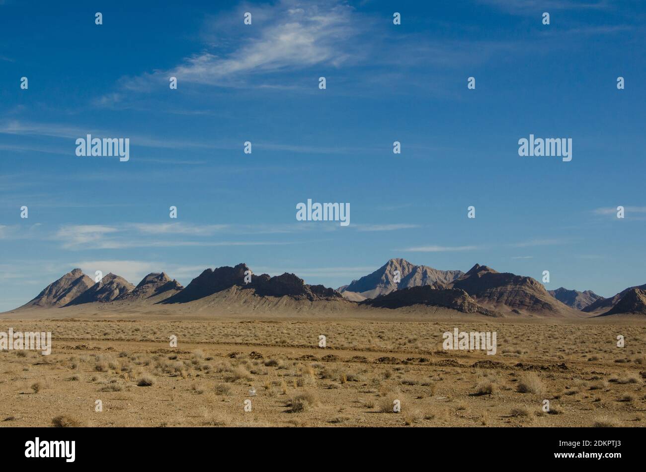 Clear Sky And Desert Stock Photo - Alamy