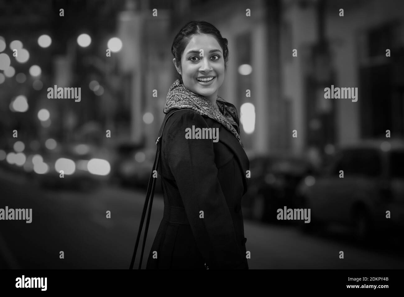 Woman and travel happy Black and White Stock Photos & Images - Alamy