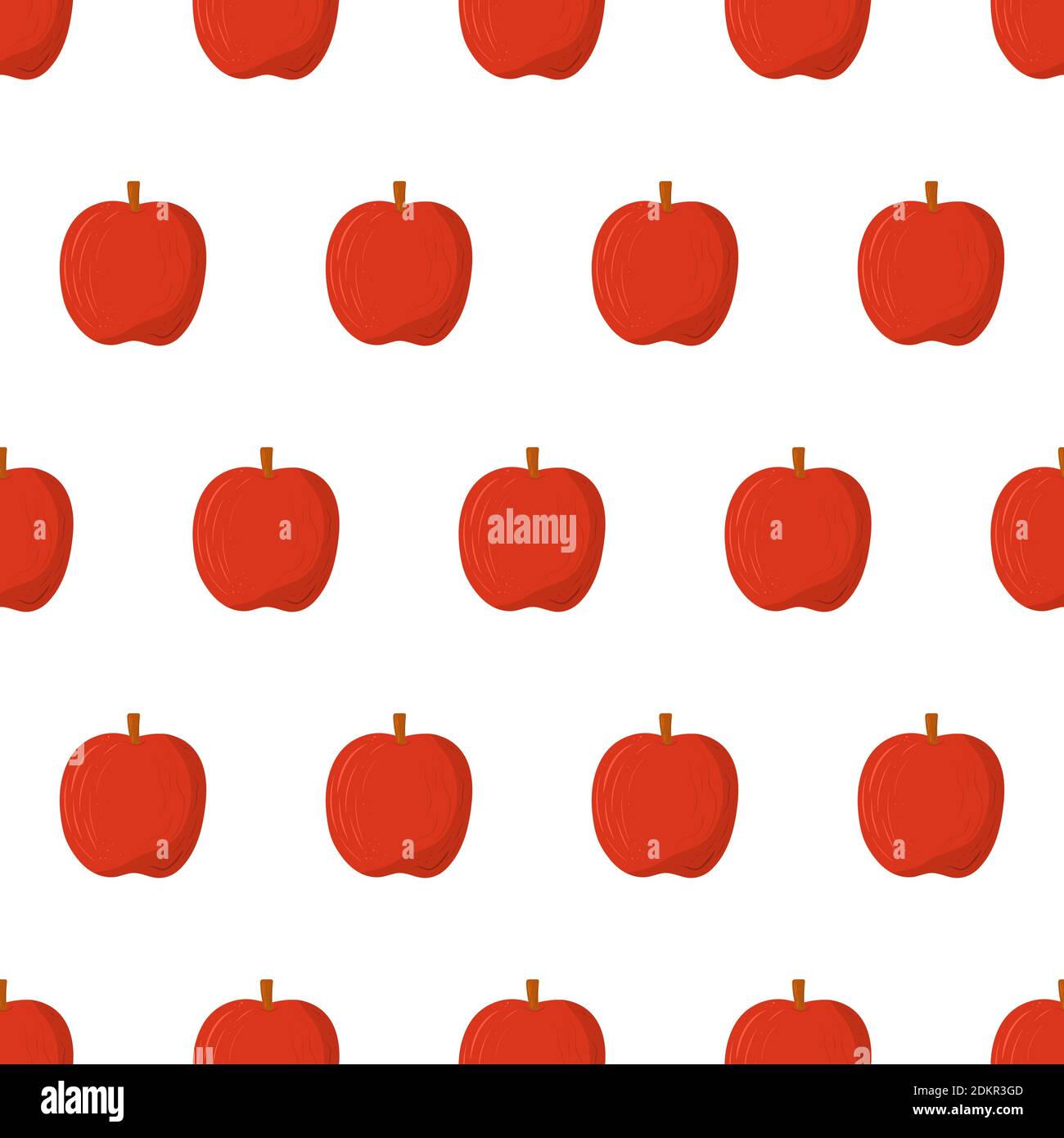 Red apple seamless pattern, great design for textile, wrapping paper ...